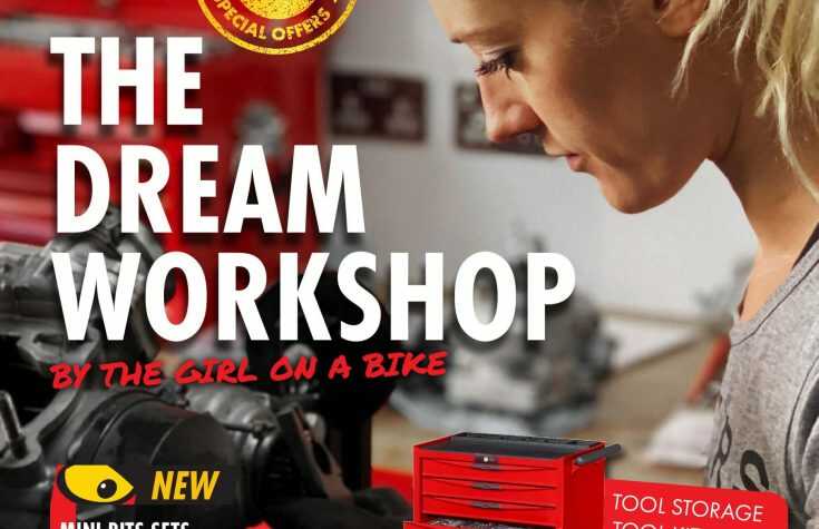 Getting Organised - Teng Tools dream garage » The Girl On A Bike