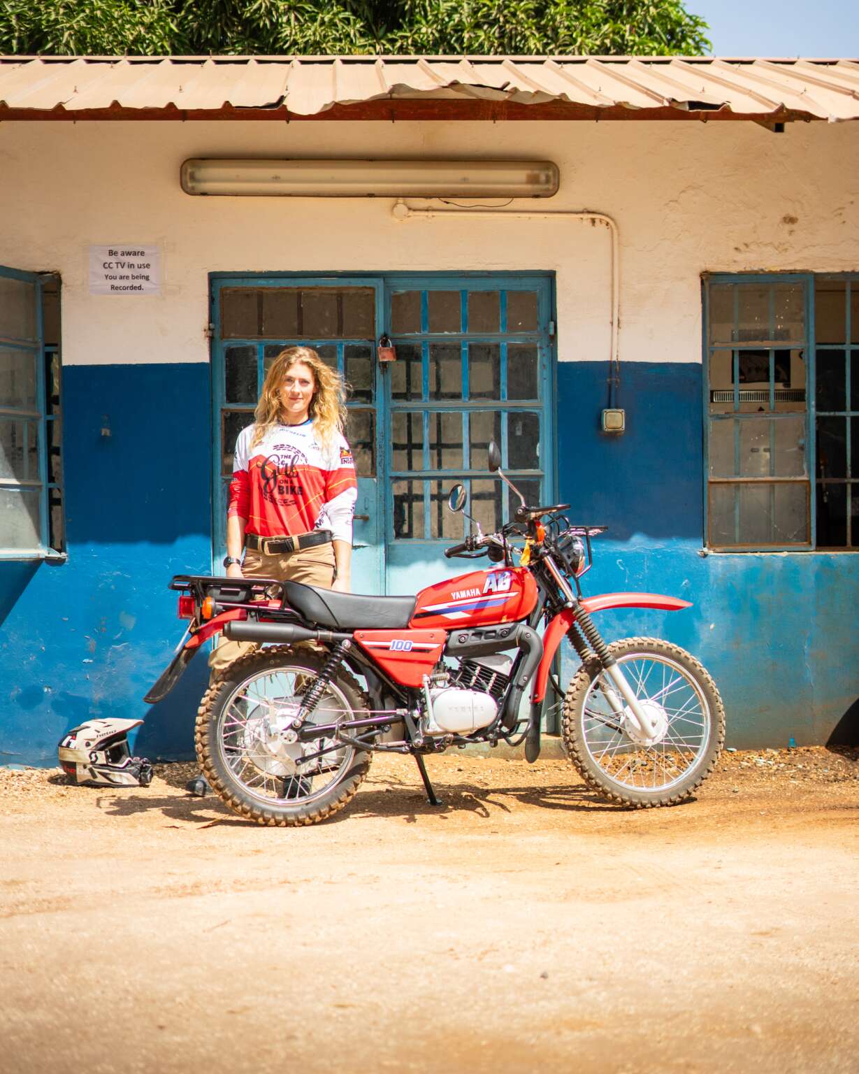 Motorcycle charity with Vanessa Ruck and Two Wheels for Life