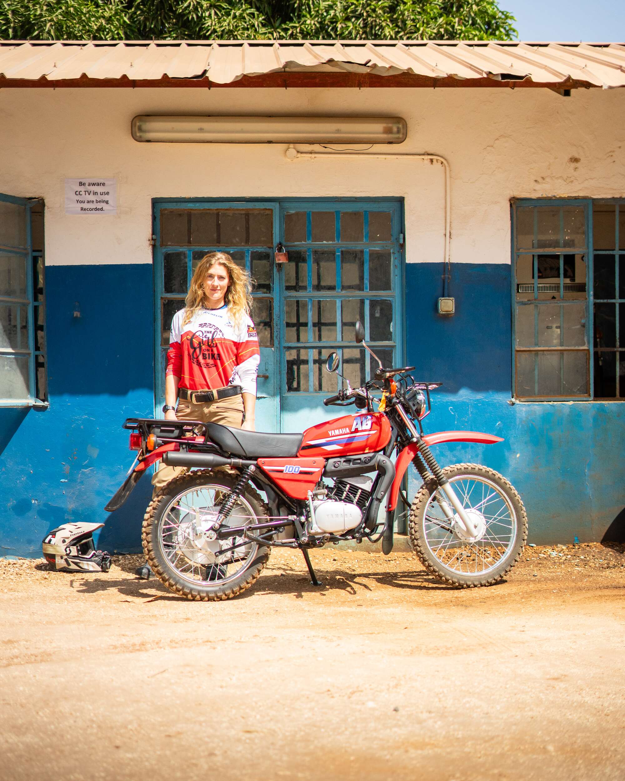 Motorcycle charity with Vanessa Ruck and Two Wheels for Life